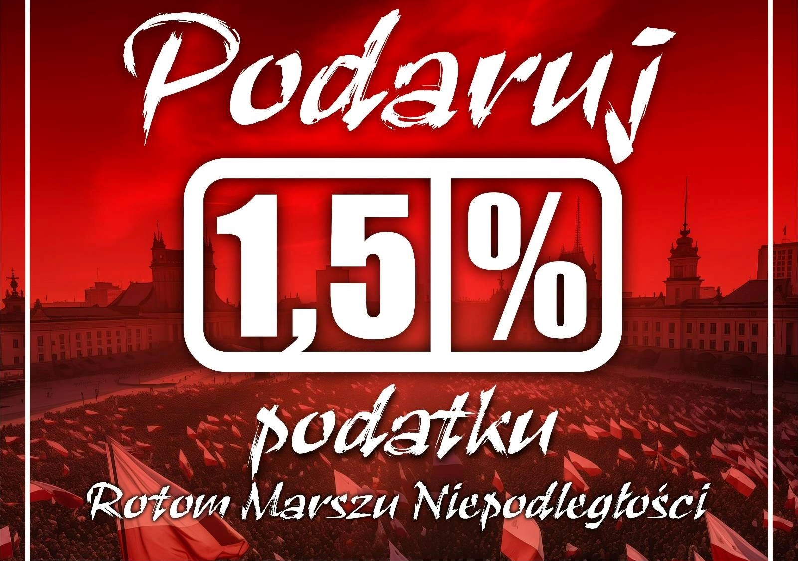 Przekaż 1,5% na Roty, na Ruch Obrony Granic!!! To nic nie kosztuje, a ...