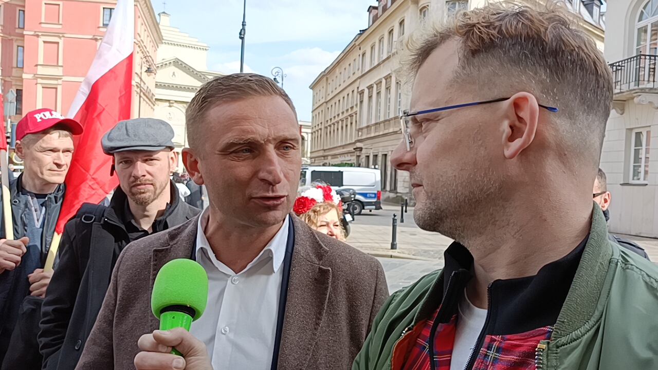 Video. Bąkiewicz i Wrona o Ruchu Obrony Granic dla Pyta pl - Roty.pl